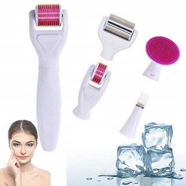 6-in-1 Derma Ice Roller Kit For Skin Regeneration And Anti-Ageing