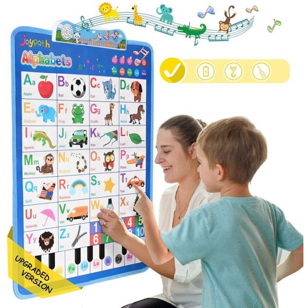 Interactive Alphabet Wall Chart For Kids 1-5 Years | RedTicket