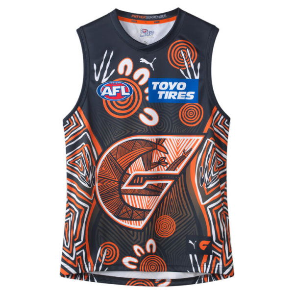 GWS Giants 2024 Replica Indigenous Guernsey - Youth 8 | RedTicket