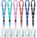 6 Piece Card Holder with Lanyard Polyester Heat Transfer Printing ...